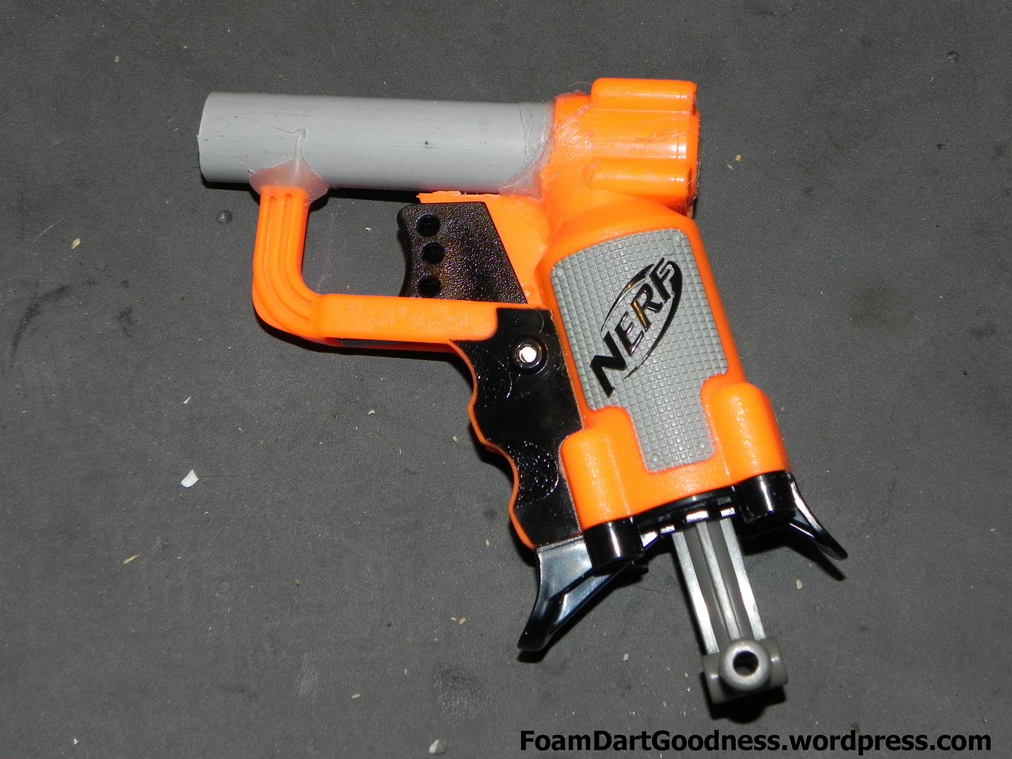 Nerf Jolt - Conduit rebarrel - Modifications - NerfHaven